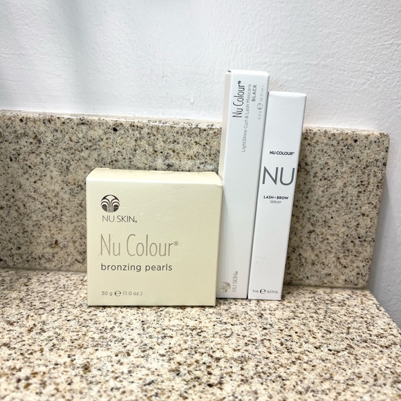 Makeup | Nu Colour Bronzing Pearls Curl Lash Mascara Lash Brow Serum ...